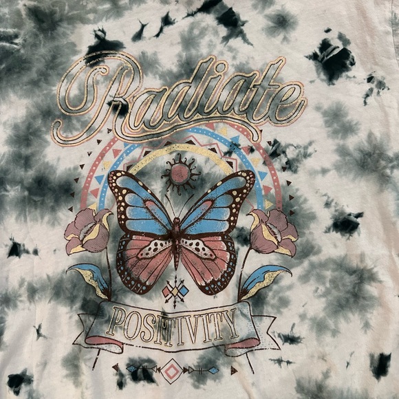 zutter | Tops | Zutter Positivity Tee | Poshmark